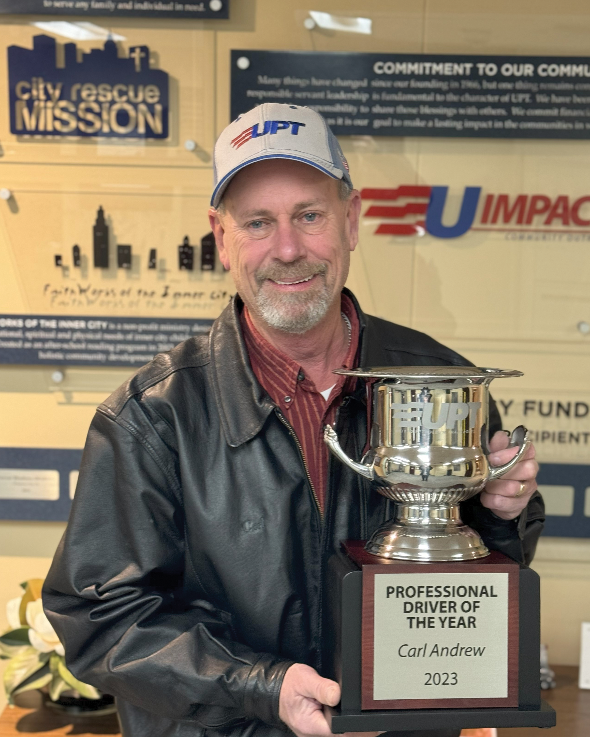 Carl Andrew Named 2023 Driver of the Year | UPT